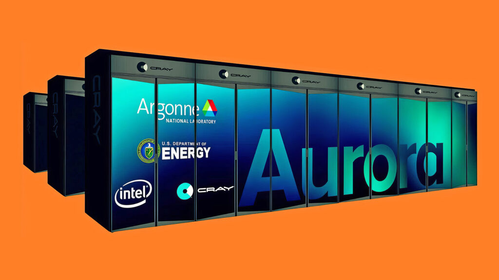 Aurora, la supercomputadora que tiene el tamaño de cuatro canchas de ...