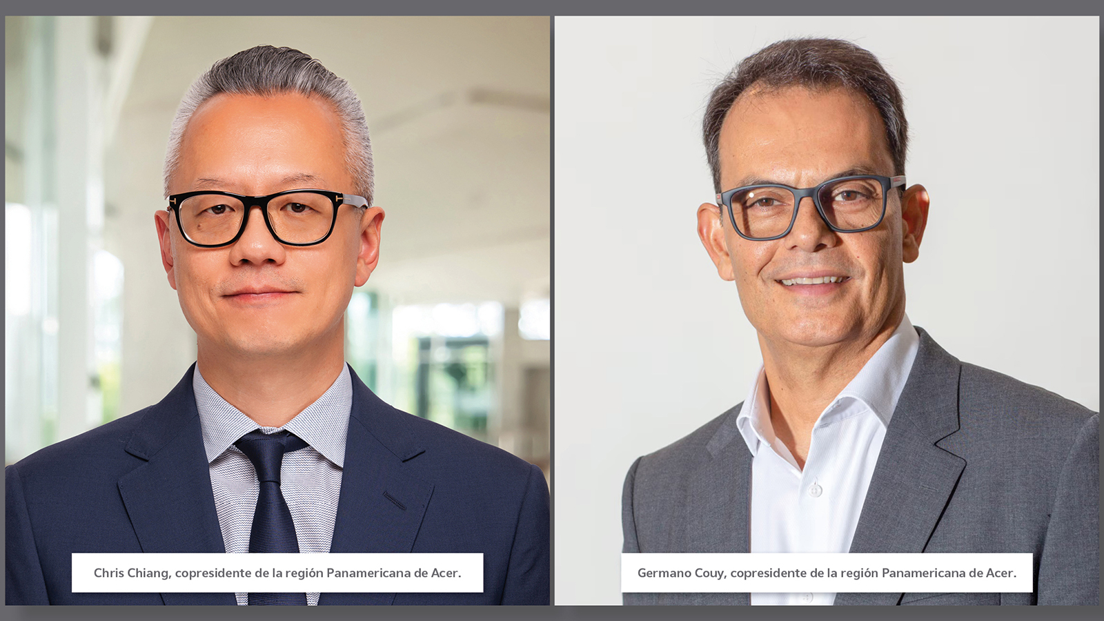 Germano Couy y Chris Chiang asumen como copresidentes de Acer en la ...